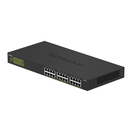 NETGEAR GS324PP 24 Port Gigabit Unmanaged PoE+ Switch 400W LN106984 ...