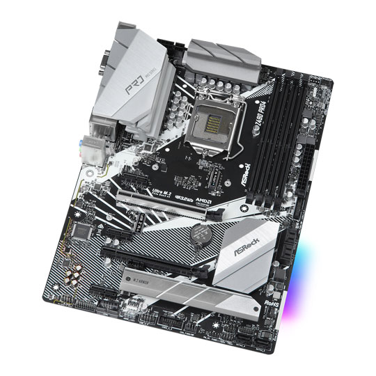 ASRock Intel Z490 PRO 4 ATX Motherboard LN107250 - 90-MXBC50-A0UAYZ ...