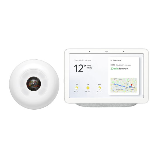 Smart Fridge Cam with Google Nest Hub in Chalk LN107279 - 2AKC5-SFC01 ...