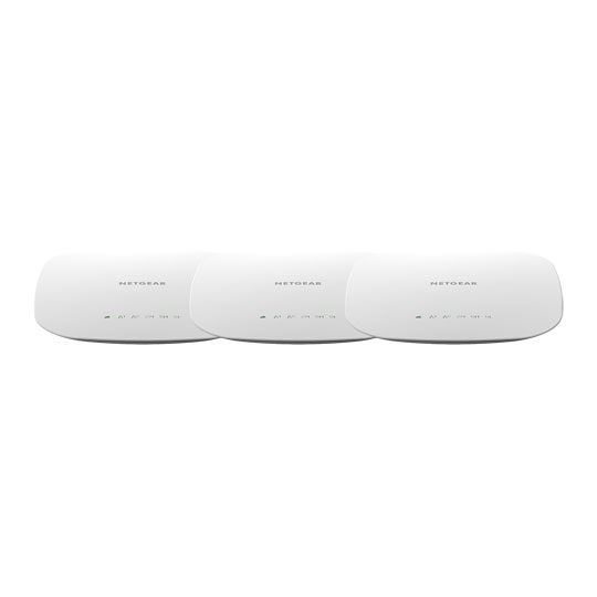 NETGEAR Wireless Tri-Band Gigabit Ceiling Mount Access Point - 3 Pack ...