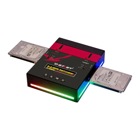 Digifast Cloner And Eraser M.2 NVMe & SATA 2.5"/3.5" SSD/HDD RGB 1-1 ...