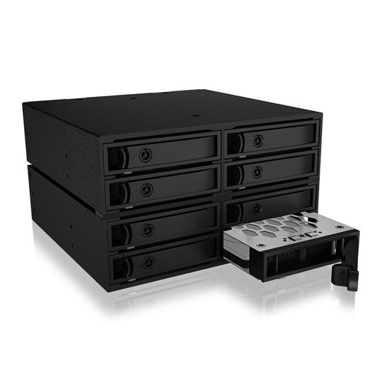 ICY BOX Backplane for 8x 2.5" SATA/SAS Drives LN110256 - IB-2281SAS-12G ...