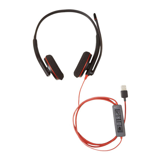 Plantronics Blackwire C3220 SoHo Headset USB LN109549 - 80S02A6 | SCAN UK