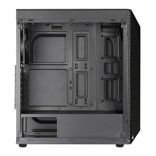 Aerocool Shard RGB Black Mid Tower Tempered Glass PC Gaming Case ...