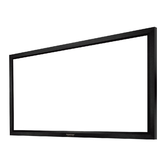 Grandview Fixed Frame Screen 9ft LN112510 - 9FTFIXED16:9 | SCAN UK