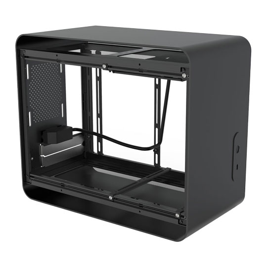 Streacom DA2 V2 Compact Full Aluminium ITX Chassis - Black LN112520 ...