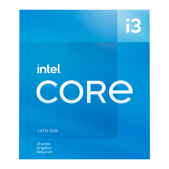 Intel Quad Core i3 10105F Comet Lake Refresh CPU/Processor LN113612 - BX8070110105F | SCAN UK