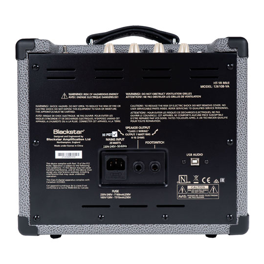 Blackstar - 'HT-1R MkII' 1W 1x8" Valve Combo In Bronco Grey LN113848 ...