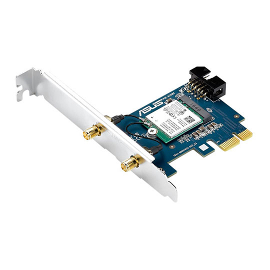 ASUS Dual-Band Wireless AC1200 Bluetooth 4.0 PCI-E Adapter LN114018 ...