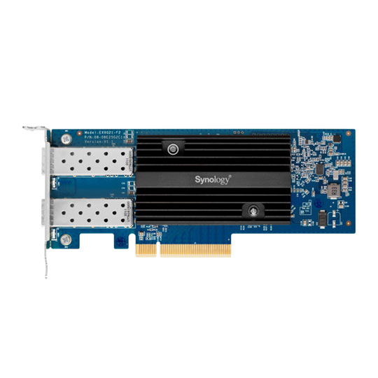 Synology 2 Port 10GbE SFP+ Add-In Card LN115361 - E10G21-F2 | SCAN UK