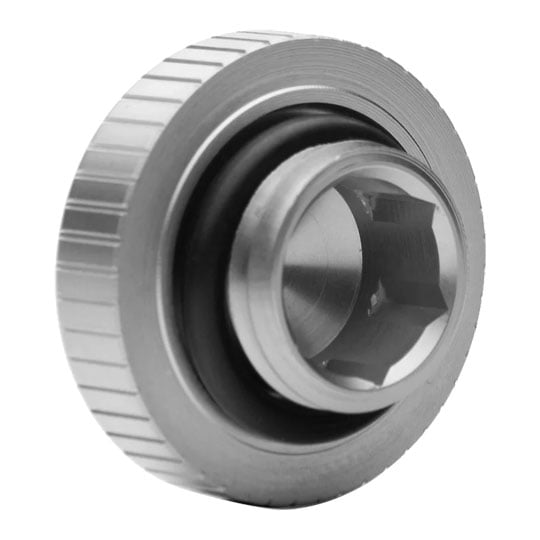 EK-Quantum Torque Satin Titanium G1/4 Water Cooling Plug LN115563 ...