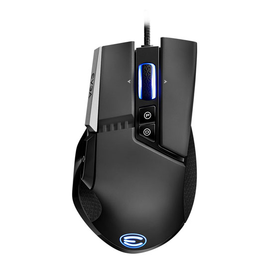 EVGA X17 RGB Optical Gaming Mouse 1600dpi Black LN115631 - 903-W1-17BK ...