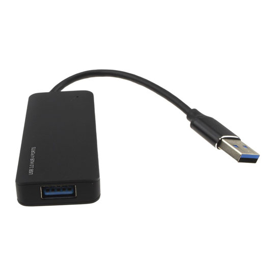 NEWLINK 4-Port USB3.0 Ultra Mini Hub LN115983 - NLUSB3-422 | SCAN UK