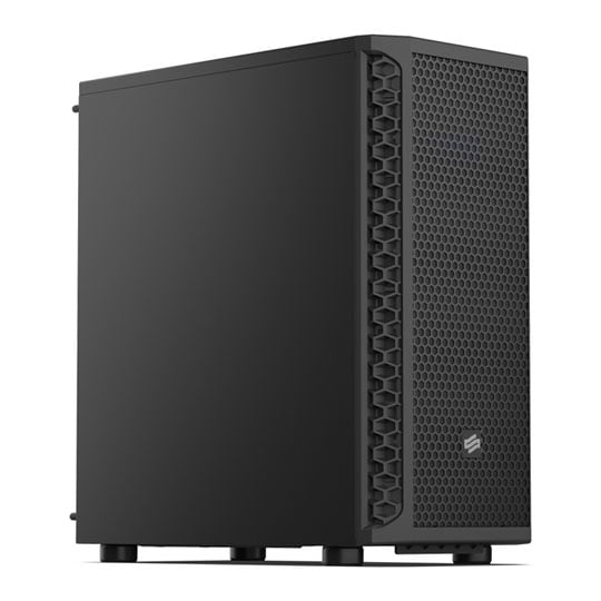 SilentiumPC Signum SG1 Black Mid Tower PC Case LN116923 - SPC229 | SCAN UK