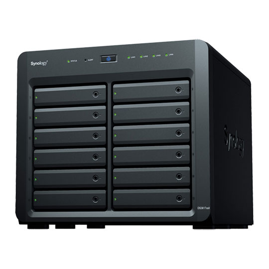 Synology DiskStation DS3617xsII 12 Bay NAS Enclosure LN117299 | SCAN UK