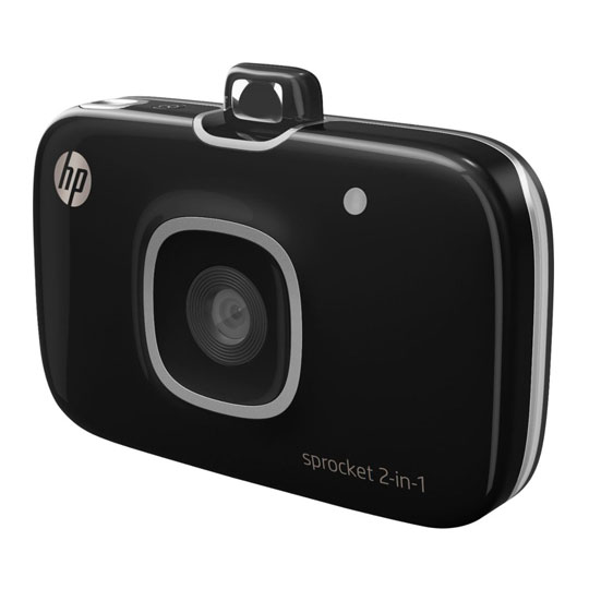 HP Sprocket 2 In 1 Portable Photo Printer + Camera Bundle Pack iOS ...