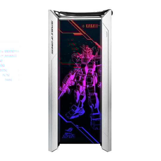 ASUS ROG Strix Helios Gundam Ltd Edition Aluminium Tempered Glass Midi ...