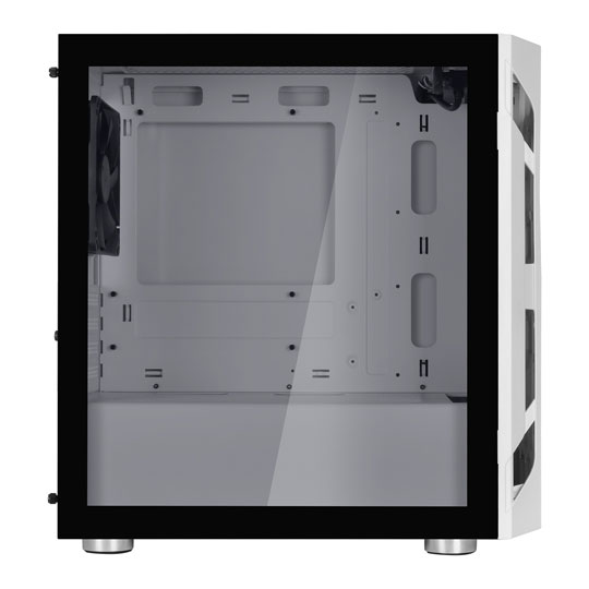 SilverStone FARA H1M TG Micro-ATX PC Case White LN118890 - SST-FAH1MW-G ...