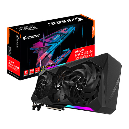 Refurbished - Gigabyte AORUS AMD Radeon RX 6800 XT MASTER 16GB Open Box ...