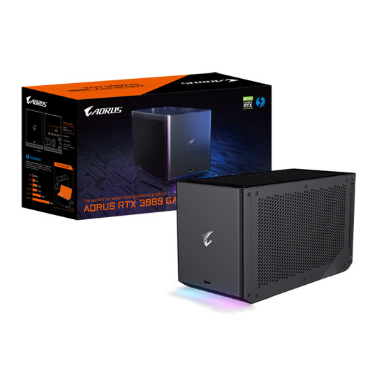 Refurbished - Gigabyte AORUS Watercooled External RTX 3080 Open Box ...