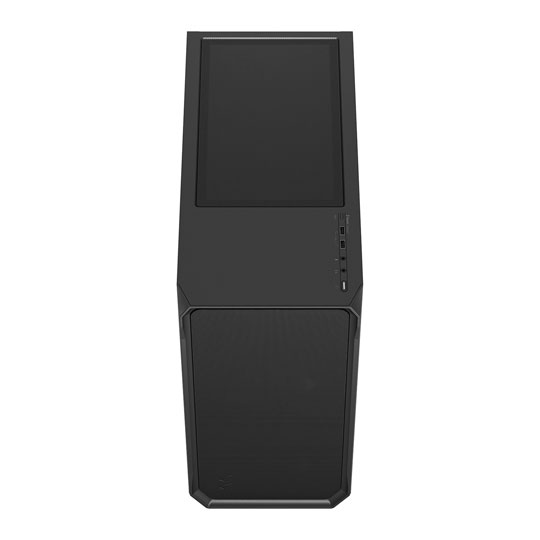 Fractal Design Focus 2 Black Mid Tower Tempered Glass PC Case LN120264 ...