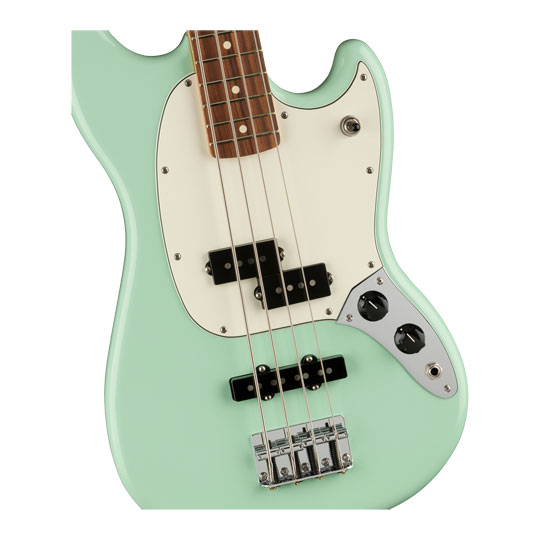 Fender - Limited Edition Mustang Bass PJ (Surf Green) LN120567 ...