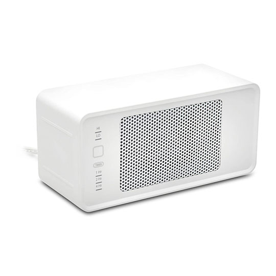 Kensington WarmView 250W Ceramic Desktop Stand Alone Heater White ...