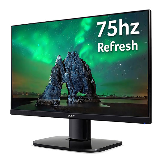 Refurbished - Acer KA2 Series 23.8" FHD 75Hz AMD FreeSync VA 1ms Open ...