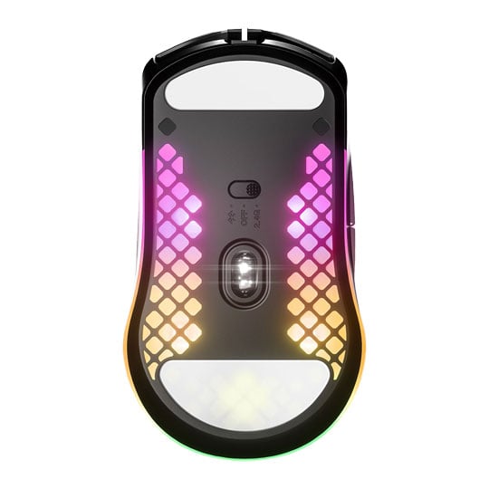 SteelSeries Aerox 3 Black Optical RGB Wireless Gaming Mouse LN121825 ...