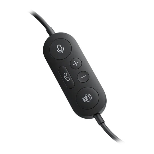 Microsoft Modern Wired Commercial Black Headset LN121901 - 8JN-00002 ...
