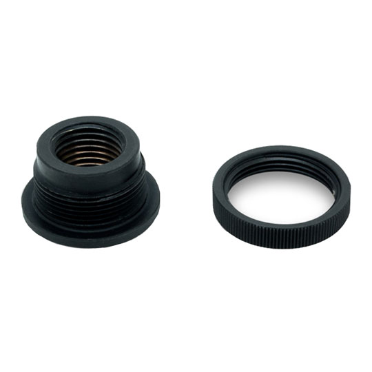 EK-AF Pass-Through G1/4 Adapter Fitting - Black LN122052 ...