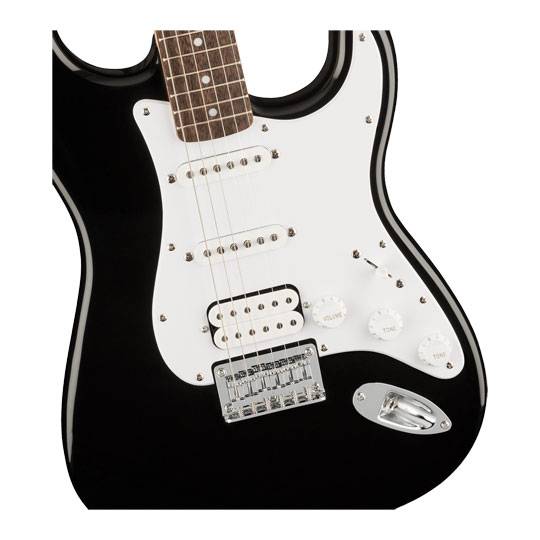 Squier - Bullet Strat HT HSS - Black LN122304 - 0371005506 | SCAN UK