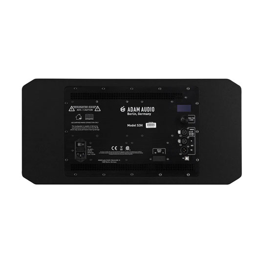 ADAM Audio - S3H Near/Midfield Monitor, 3-way system, 2 x 7"" woofer ...