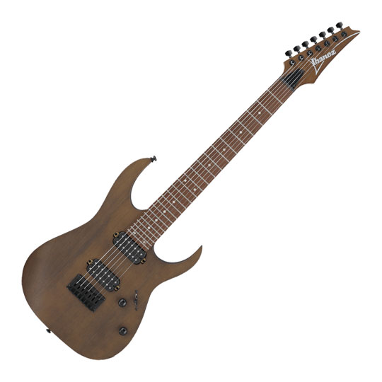 Ibanez - RG7421 7-String - Walnut Flat LN123396 - RG7421-WNF | SCAN UK