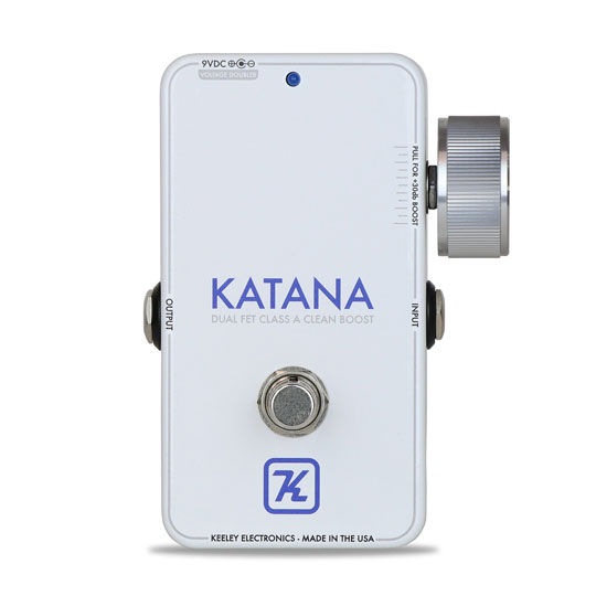 Keeley Electronics - Katana Clean Boost - Throwback White LN124235 - KE ...