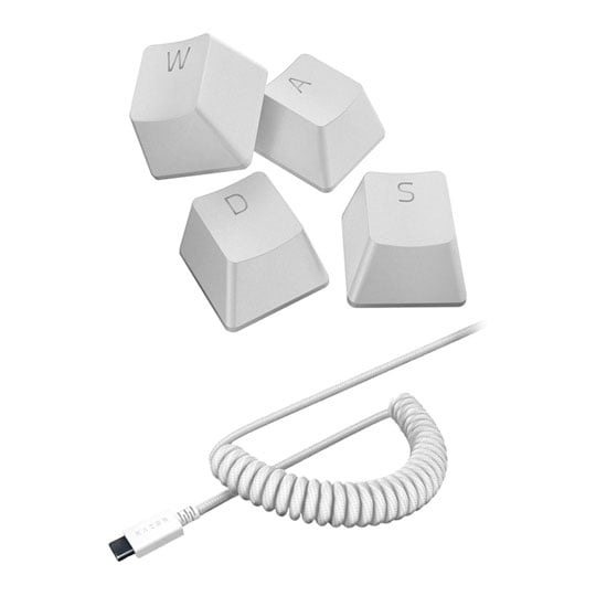 Razer PBT Keycap and Cable Upgrade Set Mercury White LN124709 - RC21 ...