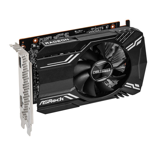 ASRock AMD Radeon RX 6400 Challenger ITX 4GB RDNA2 Graphics Card ...