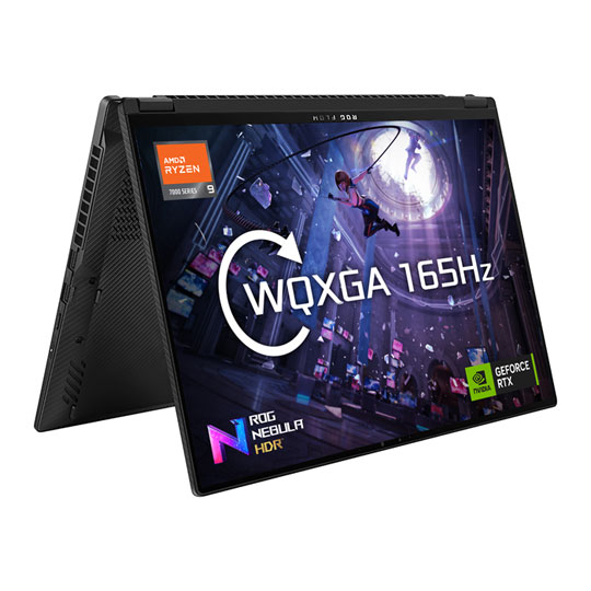 ASUS ROG Flow X16 16" 165Hz Ryzen 9 GeForce RTX 3070 Ti Laptop LN126398 ...