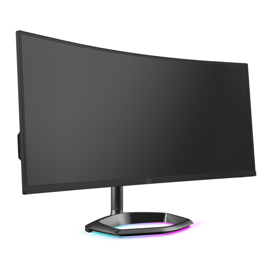 Cooler Master 34" GM34-CWQ Curved 144Hz 0.5ms FreeSync Premium Gaming ...