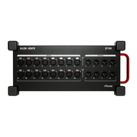 Allen & Heath - DT168, 16 XLR Input / 8 XLR Output 96kHz Portable DX ...