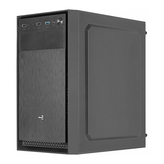 AeroCool CS-104 Mini Tower micro-ATX Case Black LN128106 - ACCS-PC12014 ...