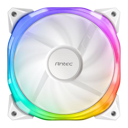 Antec Fusion White 120mm ARGB Fan LN128419 - 0761345740456 | SCAN UK