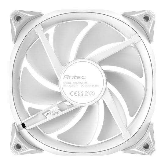 Antec Fusion White 120mm ARGB Fan LN128419 - 0761345740456 | SCAN UK