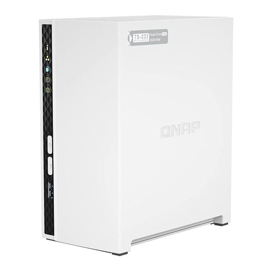 QNAP TS-233 2 Bay Desktop NAS Enclosure LN128434 | SCAN UK