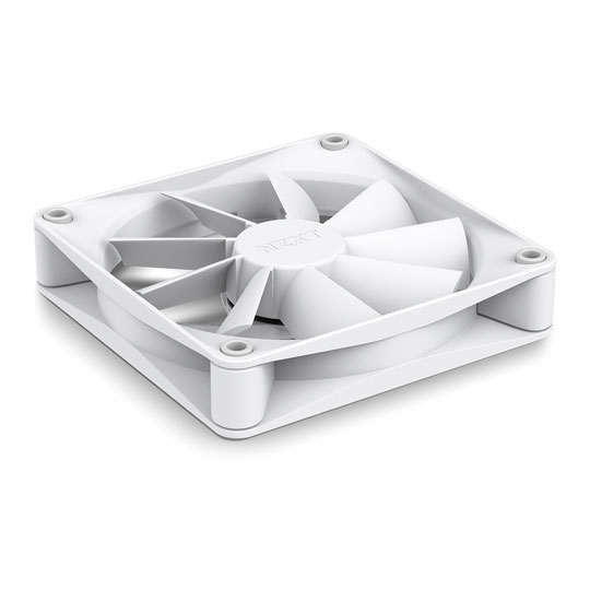 NZXT F120Q RF-Q12SF-W1 Quiet Airflow PWM Fan White LN128524 | SCAN UK