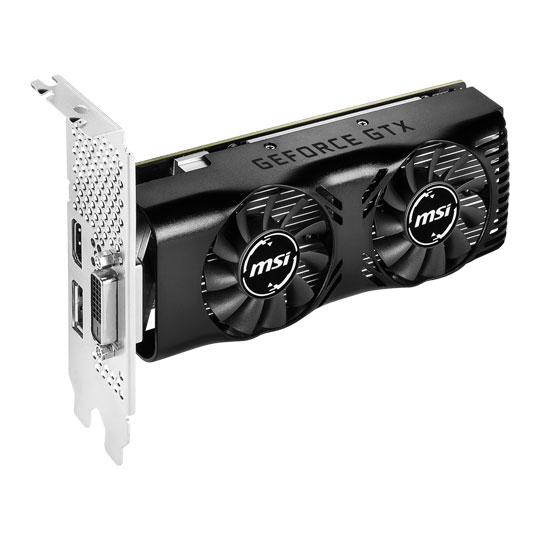 MSI NVIDIA GeForce GTX 1630 4GT LP OC 4GB Turing Graphics Card LN128562 ...