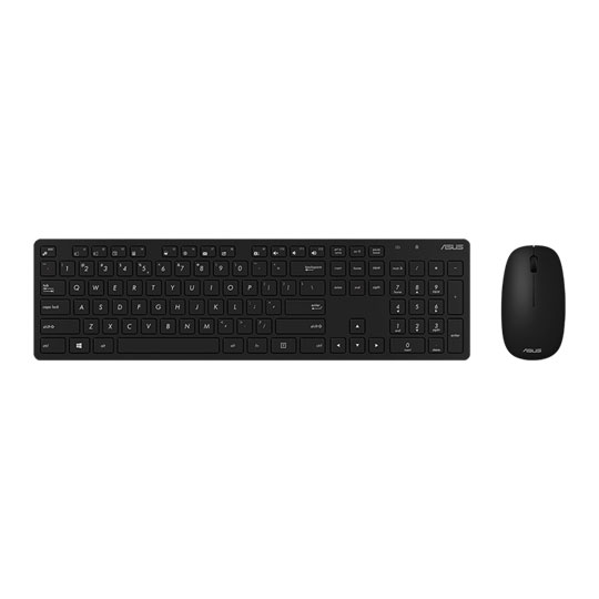 Asus W5000 Wireless Office/Home Keyboard & Mouse Set, Hot Keys ...