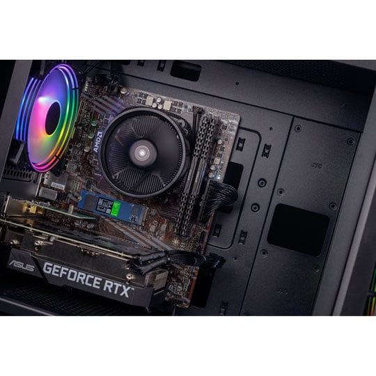 Gaming PC with NVIDIA GeForce RTX 3050 and AMD Ryzen 3 4100 LN128809 ...