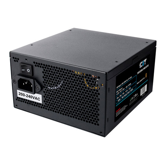CiT Mars ARGB Windowed Mid Tower Gaming Case with 600W PSU Installed ...