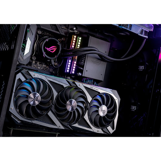 Gaming PC with NVIDIA GeForce RTX 3080 Ti and AMD Ryzen 9 5900X ...